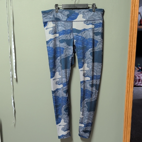 JoyLab | Pants & Jumpsuits | Joy Lab Blue And Gray Camo Patterned Xl ...
